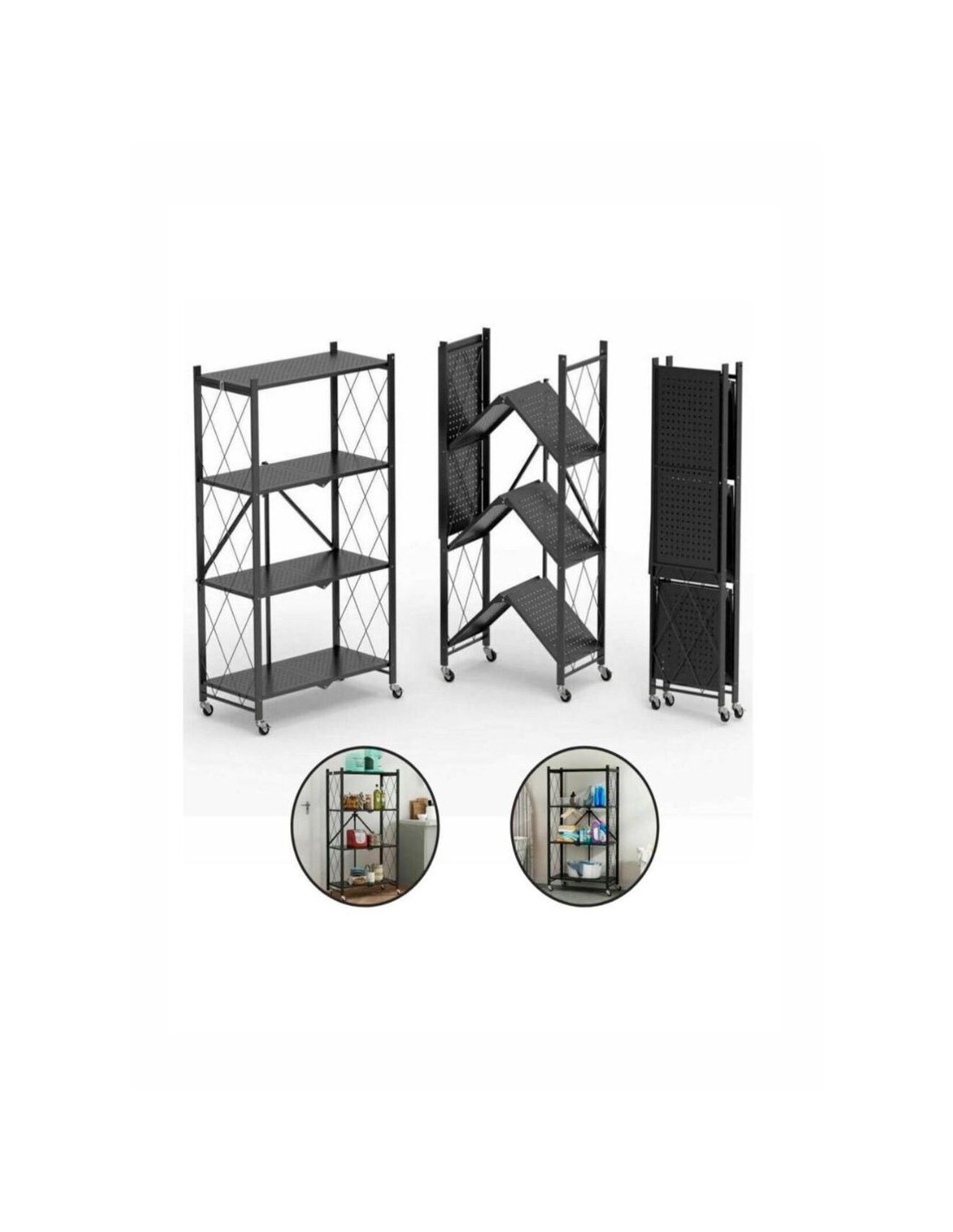 Estante Plegable 4 Niveles